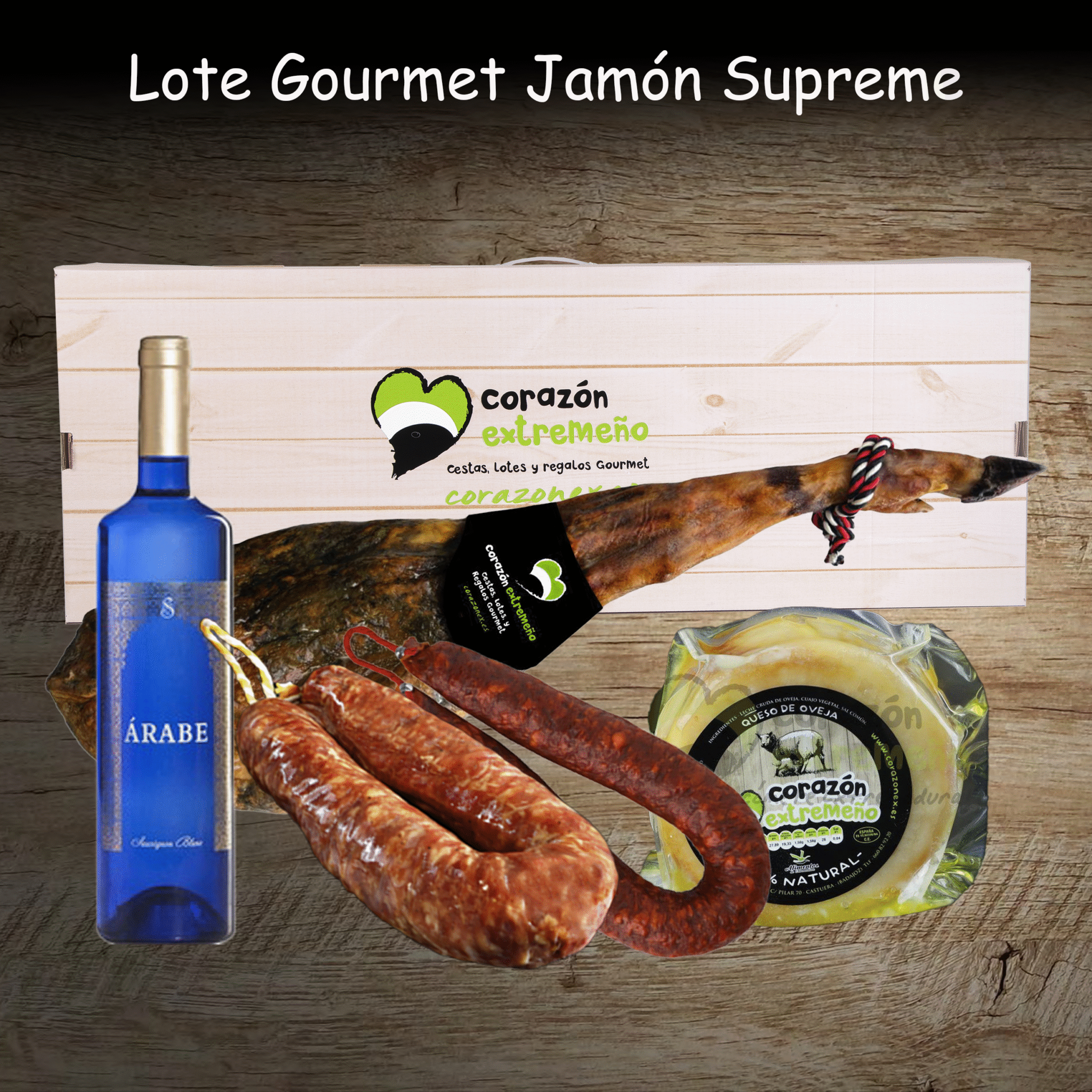 Lote Gourmet Jamón Supreme
